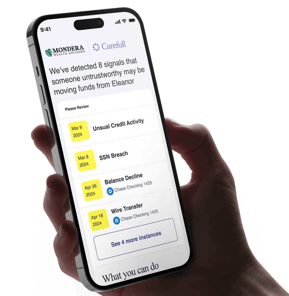 Carefull For Advisors | The financial safety service